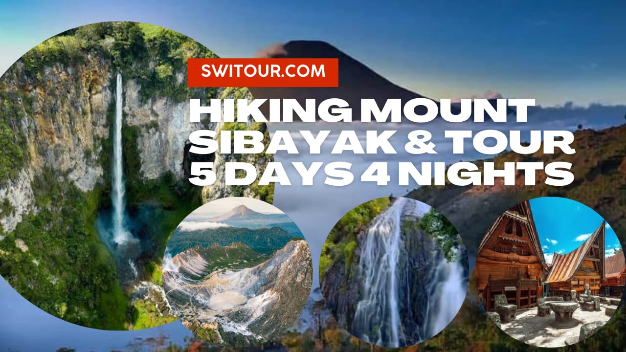 Hiking Mount Sibayak Sunrise Trekking Package & Lake Toba Medan Tour ...